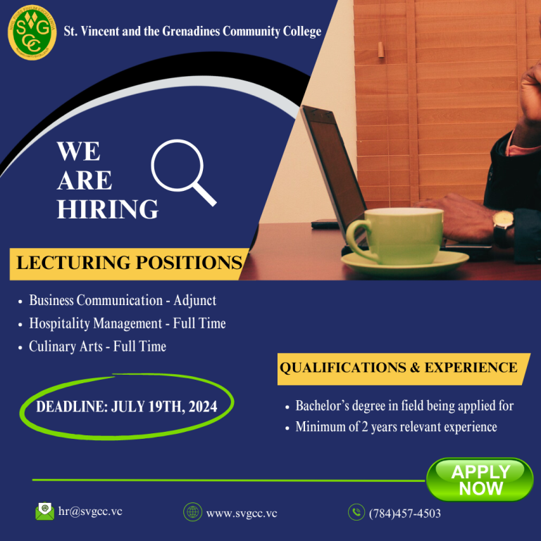 SVGCC – St. Vincent and the Grenadines Community College