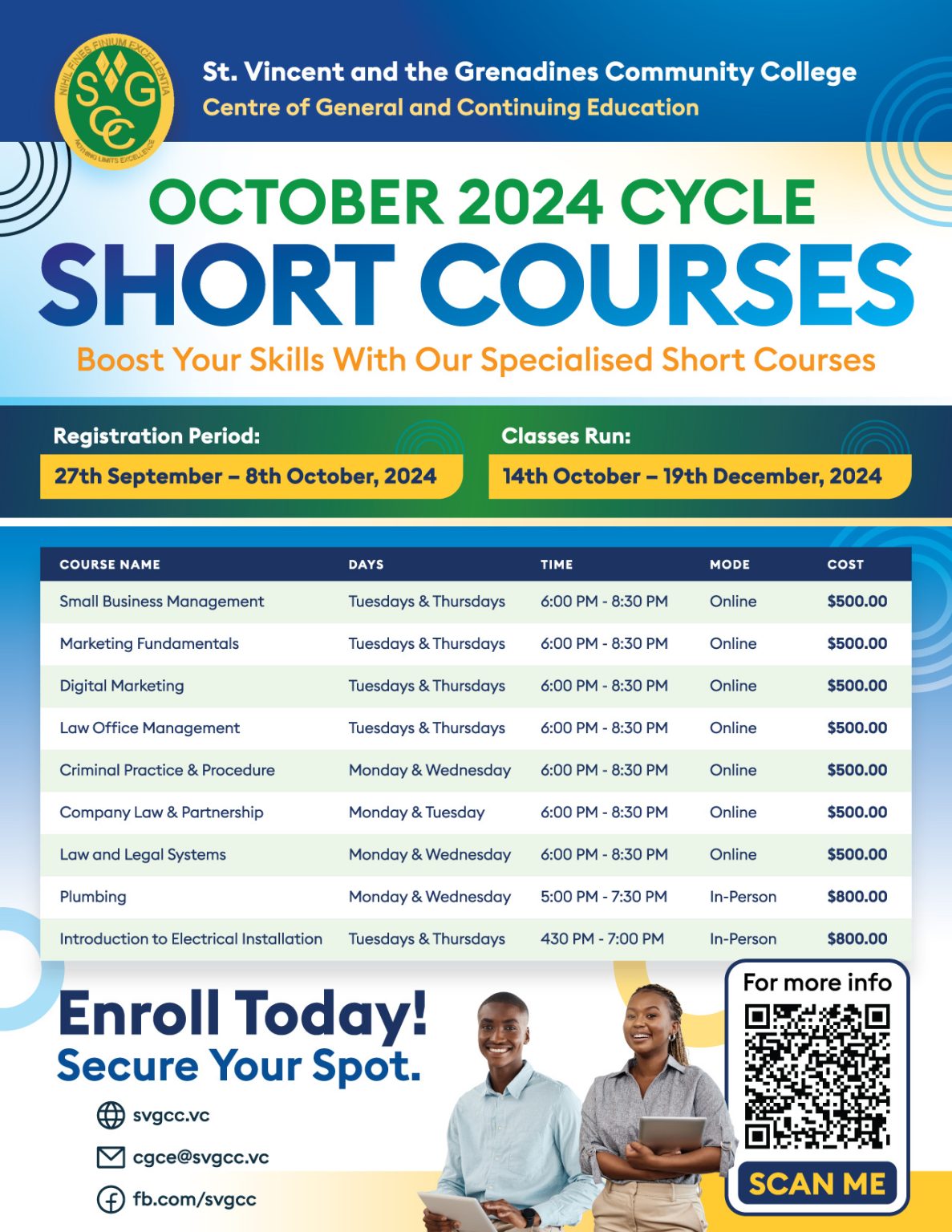 SVGCC – St. Vincent and the Grenadines Community College